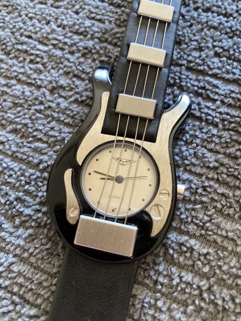 2001 ZX Guitar Watch with Case – 101bids