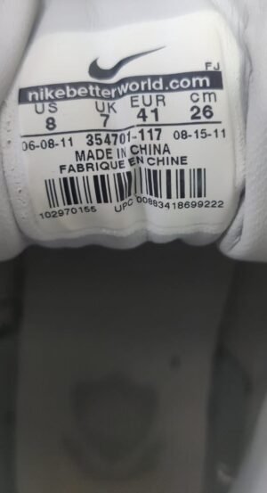 Nike All White Shoes 354701-117 Size 8 – 101bids