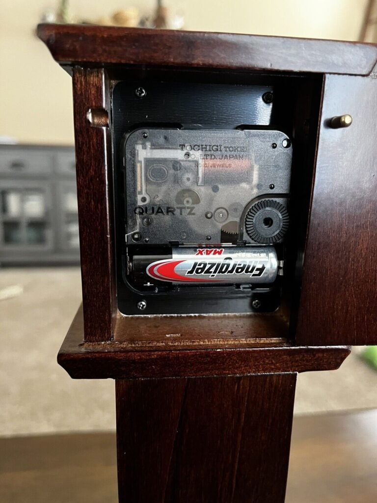 Vintage Bombay Company Grandfather Mantle Clock 1991 Miniature – 101bids