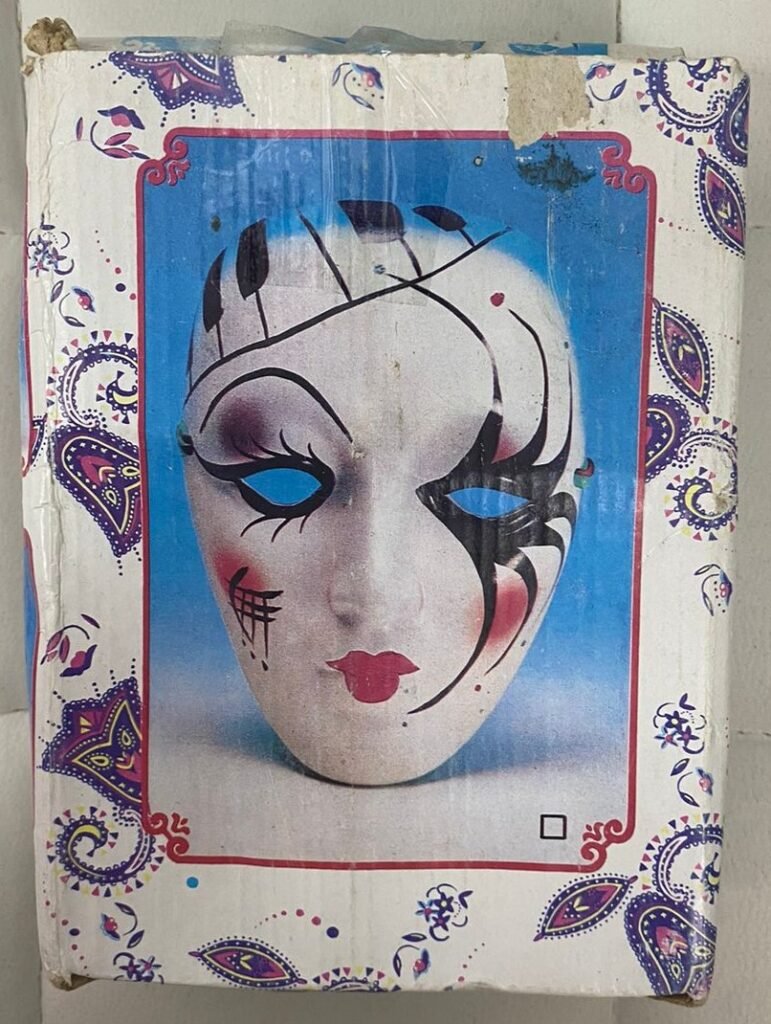 Vintage Ceramic Mask Wall Decor – 101bids