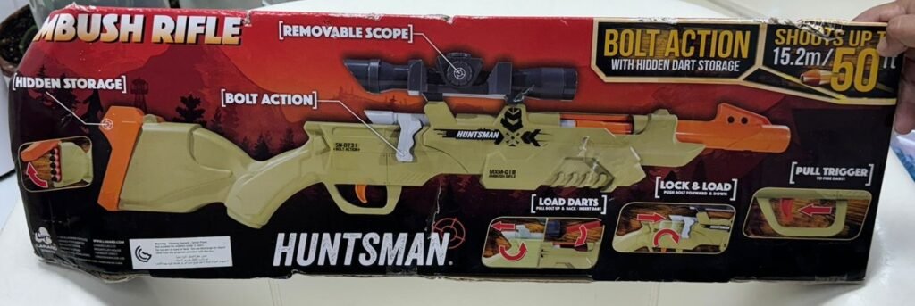 Huntsman Bolt Action Gun With Hidden Dart Storage – 101bids
