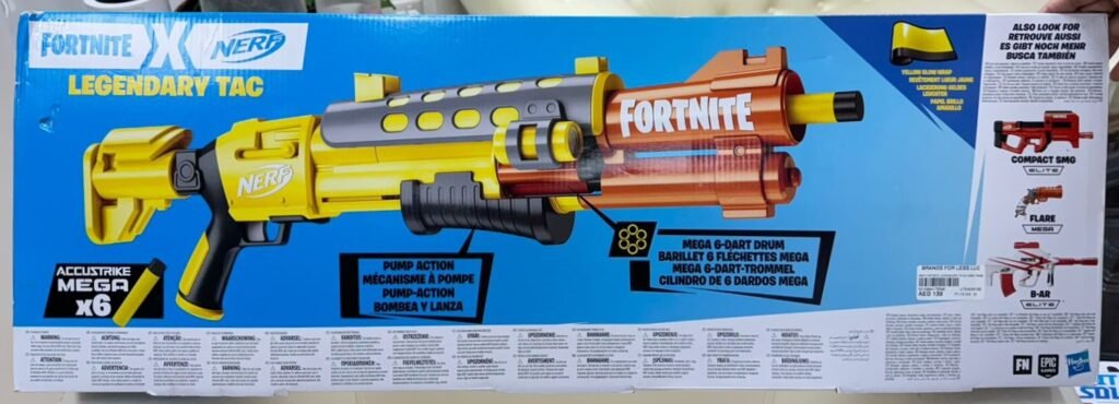 NERF Fortnite Legendary Tac Gun – 101bids