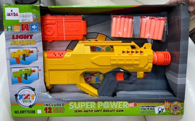 Super Power Semi-Auto Soft Bullet Gun – 101bids